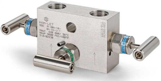 HAM-LET Astava 3 Way Remote Mount Manifold NPT Connection - Pipemore