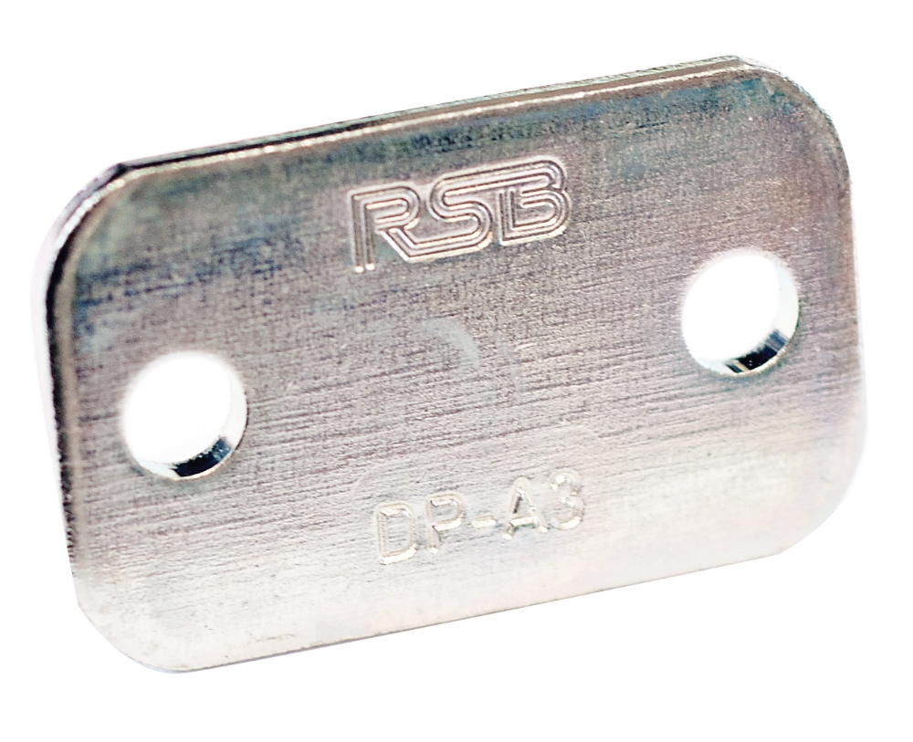 RSB® Single Standard Cover Plate Stainless Steel - Pipemore