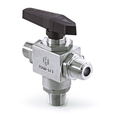 HAM-LET® H-6800 3-Piece Ball Valve NPT 3000psi - Pipemore