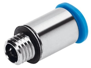 Festo QSM Mini Round Male Stud Coupling (Metric) - Pipemore