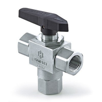 HAM-LET® H-6800 3-Piece Ball Valve NPT 3000psi - Pipemore
