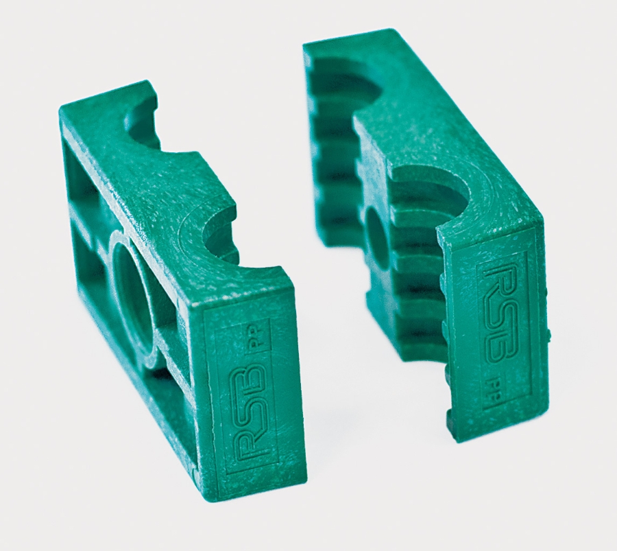 RSB® Twin Tube Clamp Jaws Polypropylene - Pipemore