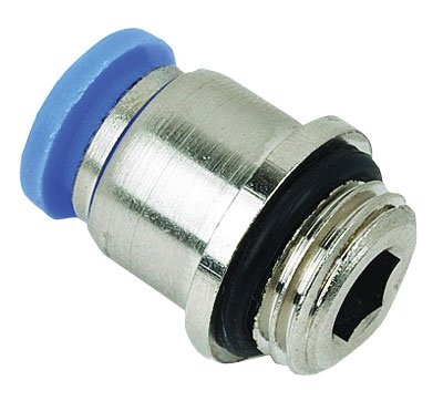 Vale® Round Body Male Stud Coupling (Metric) - Pipemore