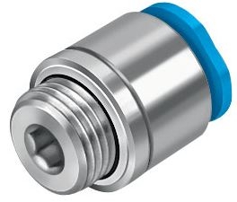 Festo QSM Mini Round Male Stud Coupling (BSPP) - Pipemore